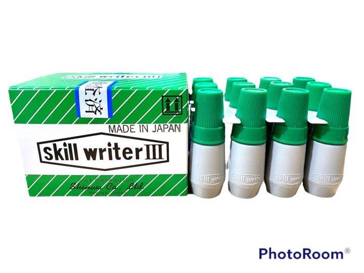 ปากกาอุตสาหกรรม SHINWA SKILL WRITER III มีให้เลือก 3 สี เขียว, น้ำเงิน ...