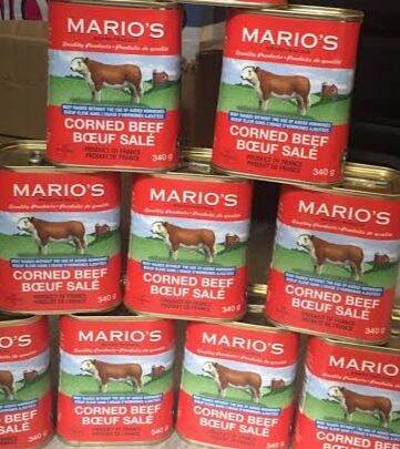 Mario's Corned Beef, Made in Canada 340g | Lazada PH