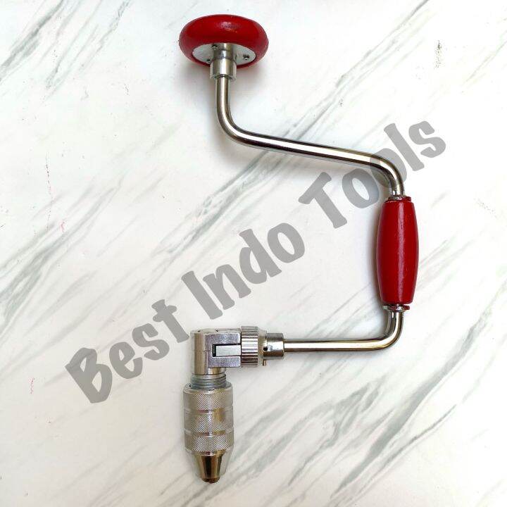 BOR ENGKOL EVSTEEL 12" INCH 13 MM 4 GIGI 30 CM MESIN ALAT DRILL DADA ...