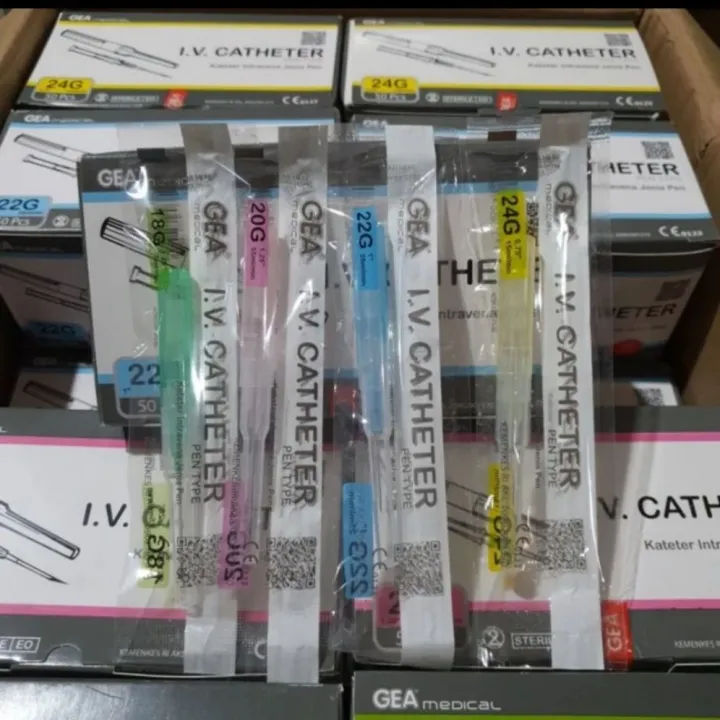 iv cateter gea 18G 20G 22G 24G 26G iv catheter gea abocath gea ecer 1 ...
