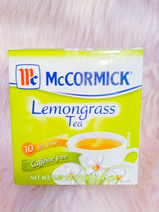McCormick Lemon grass Tea 10 tea bags | Lazada PH