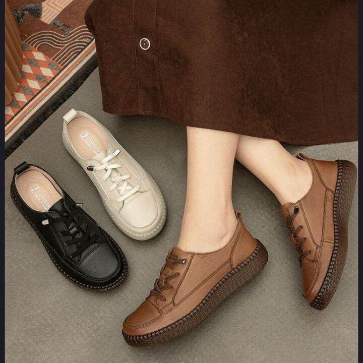 Sepatu Wanita Import Tipe s183 Kulit Adli Super Nyaman | Lazada Indonesia