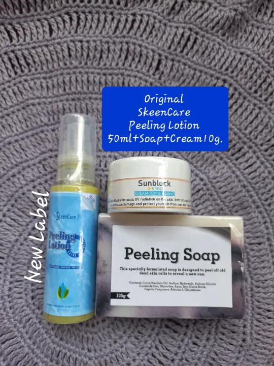 Original SkeenCare Peeling Lotion Set | Lazada PH