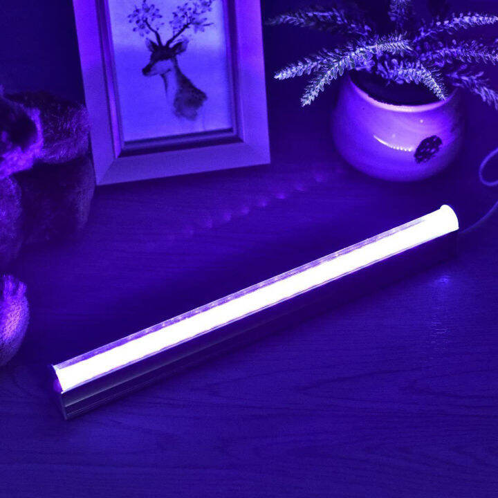 LED UV Strip Tube Light Ultraviolet Light Bar USB 10W 48LED Black Light ...