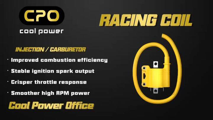 Koil CPO Coil Ignition 12v - Pengapian Koil Karburator Injeksi Untuk ...