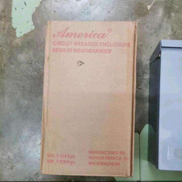 america weather proof box / nema 3r panel box 2pole for electrical ...