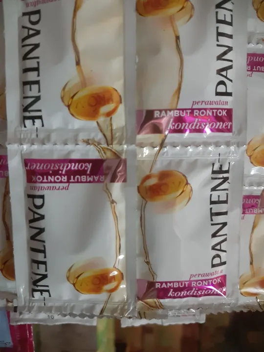 pantene conditioner rambut rontok 5ml x 12 sachet | Lazada Indonesia