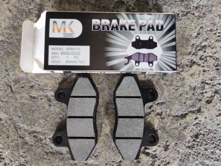 Brake Pad for Honda XRM 110 | Lazada PH