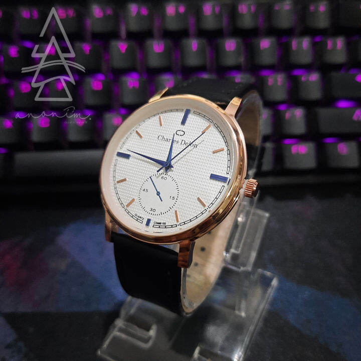 Jam Tangan Pria Original Charles Delon | Lazada Indonesia