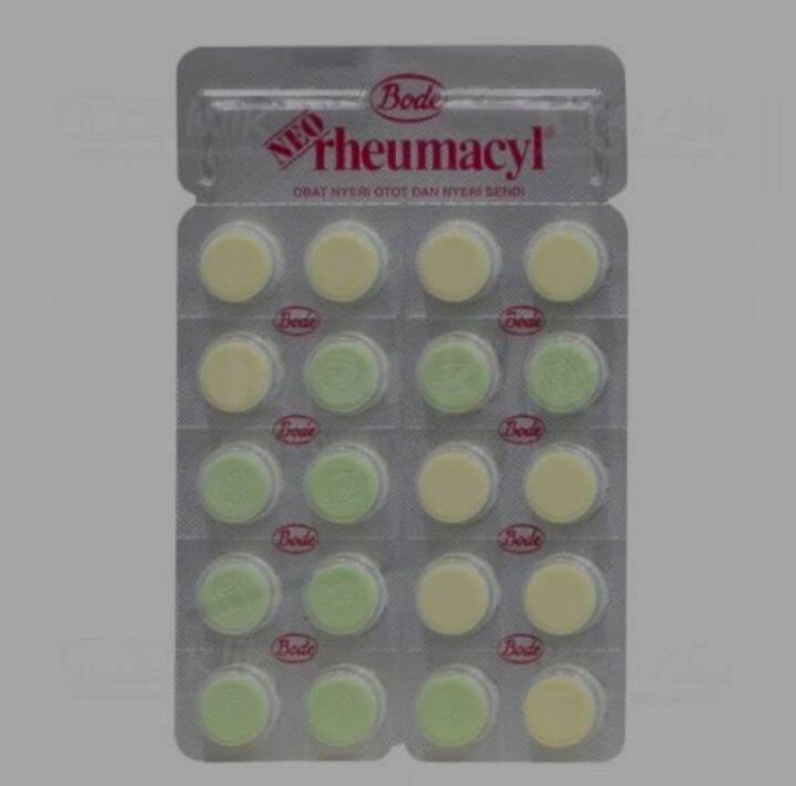 neo rheumacyl 1 strip isi 20 tablet/remasil/ neo remasil/ obat nyeri ...