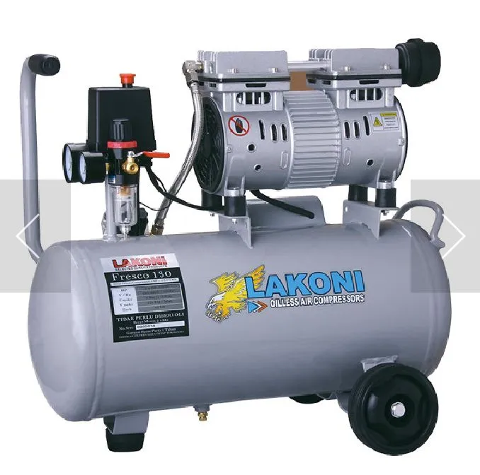 FRESCO 130 LAKONI Oilless Compressor / Kompresor Tanpa Oli 1HP - 30L ...