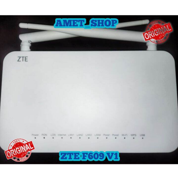 MODEM ONT ROUTER ZTE F609 V3 ( BEKAS ) | Lazada Indonesia
