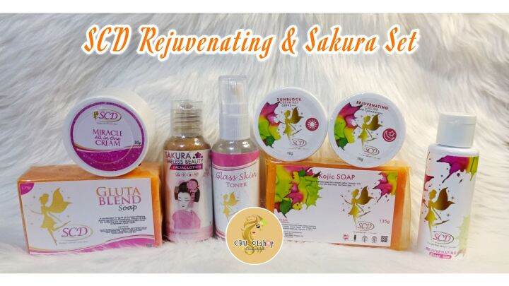 CBH - [Authentic] SCD Rejuvenating Set / Sakura Maintenance Set with ...