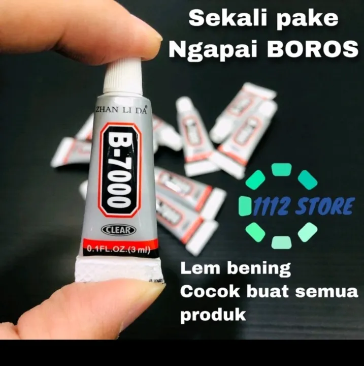 LEM B7000 3ML LEM LCD TOUCHSCREEN DAN BEKDOR BISA BUAT SEMUA HP HANDPHONE | Lazada Indonesia
