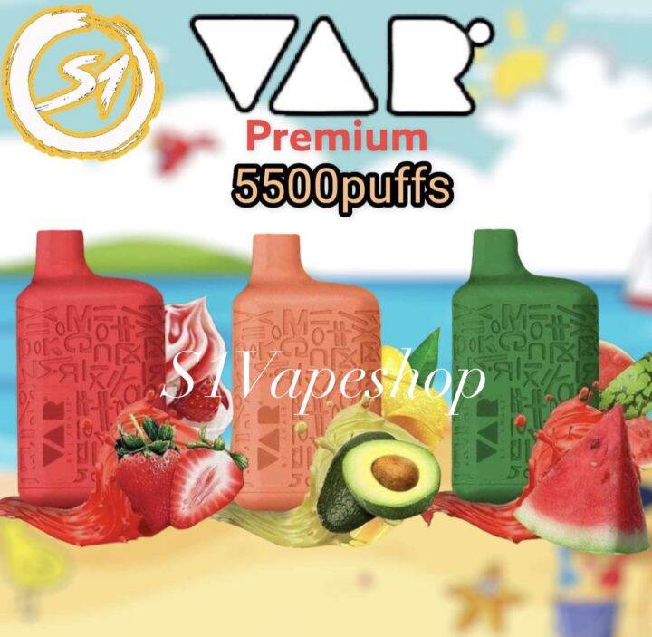 Var 5500 5,5k puffs by Xhale 10ml 5% Nic 600mah Disposable Rechargeable ... Var 5500 5,5k puffs by Xhale 10ml 5% Nic 600mah Disposable Rechargeable ...