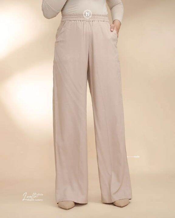 Kulot Korean Style ootd Kekinian Kulot Premium Nadheera Luxury Terbaru ...