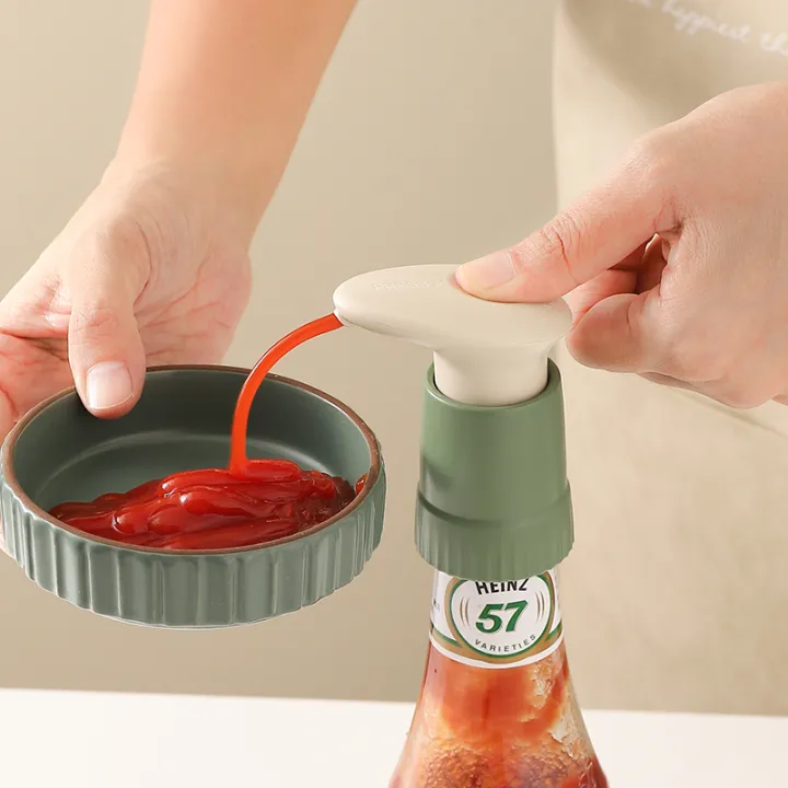 Household Oyster Sauce Squeezer Food Grade Universal Style Press Pump ...