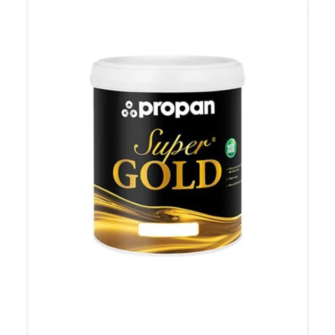 propan super gold 0.5L dan 0.9L dan 2.5L cat warna emas waterbased ...