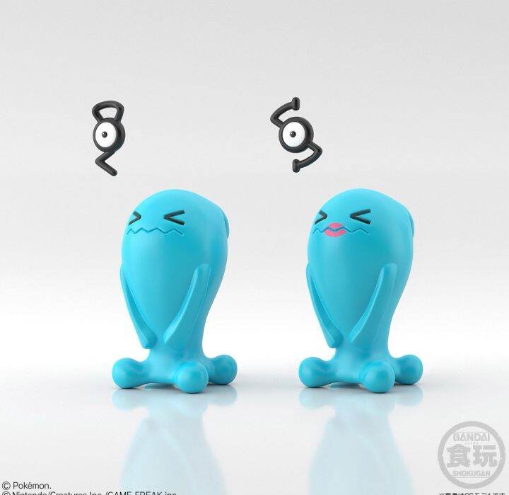 (RESEALED BOX) BANDAI POKEMON SCALE WORLD JOHTO MALE & FEMALE WOBBUFFET ...