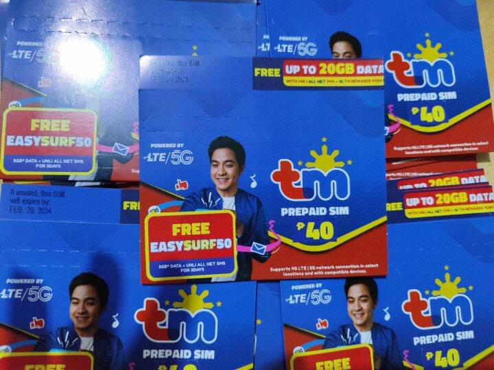 TM 5G PREPAID SIM CARD | Lazada PH