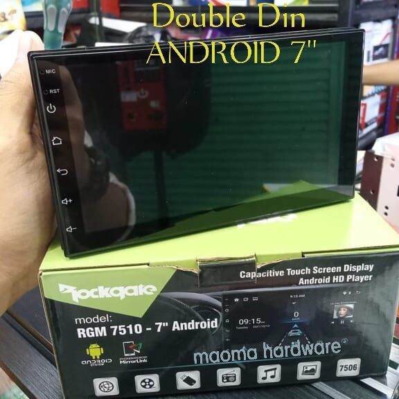 Tape Mobil Head Unit Double Din Android ROCKGATE 7" RAM 2+32 GB WiFi ...