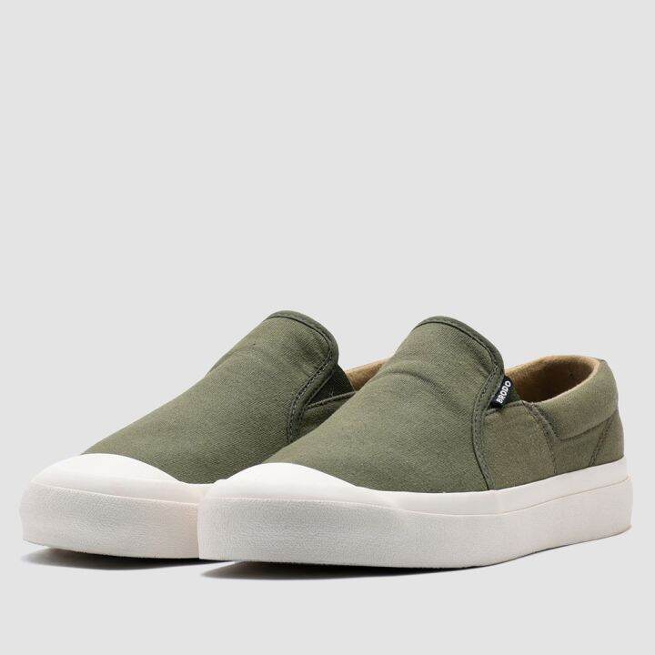 BRODO - Sneakers Vantage V2 Slip On Olive OW | Lazada Indonesia