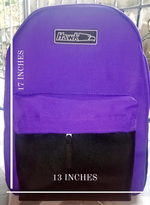 [WATERPROOF] HAWK BAG TWO COLORS BACKPACK FOR MEN AND WOMEN LEDER WITH ...