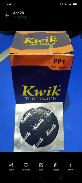 PP1 KWIK TUBE PATCH | Lazada PH