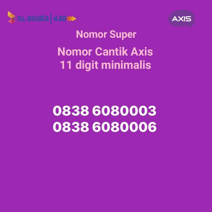 nomor axis cantik 11 digit minimalis | Lazada Indonesia