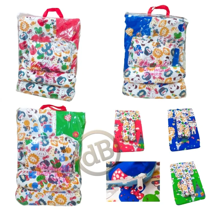 Kasur Bayi Baru Lahir 1 set Lengkap Matras Bayi Bantal dan Guling Bayi ...