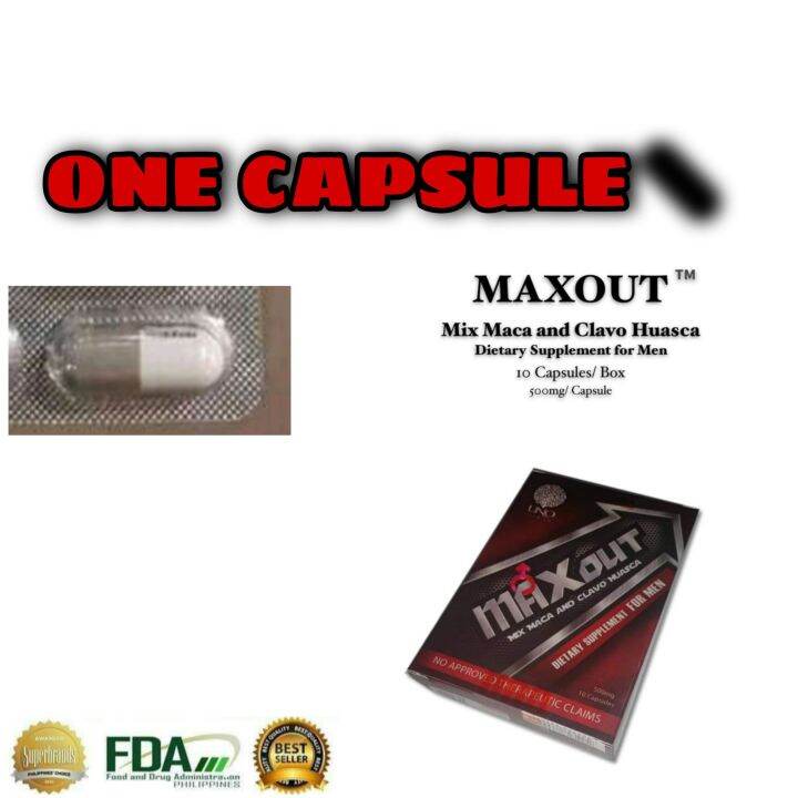 MAXOUT ONE capsule Original | Lazada PH