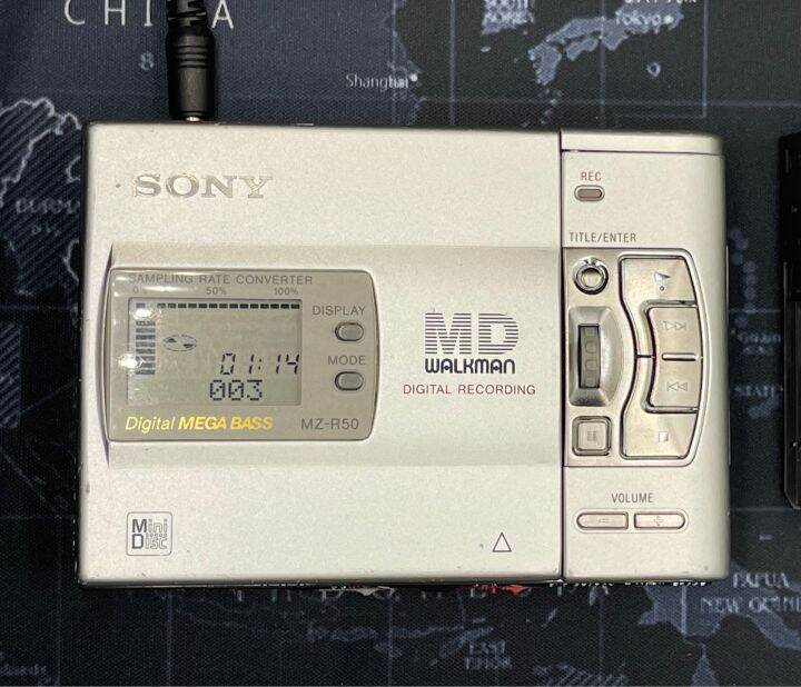 SONY MD PLAYER MZ-R50 SILVER | Lazada.co.th