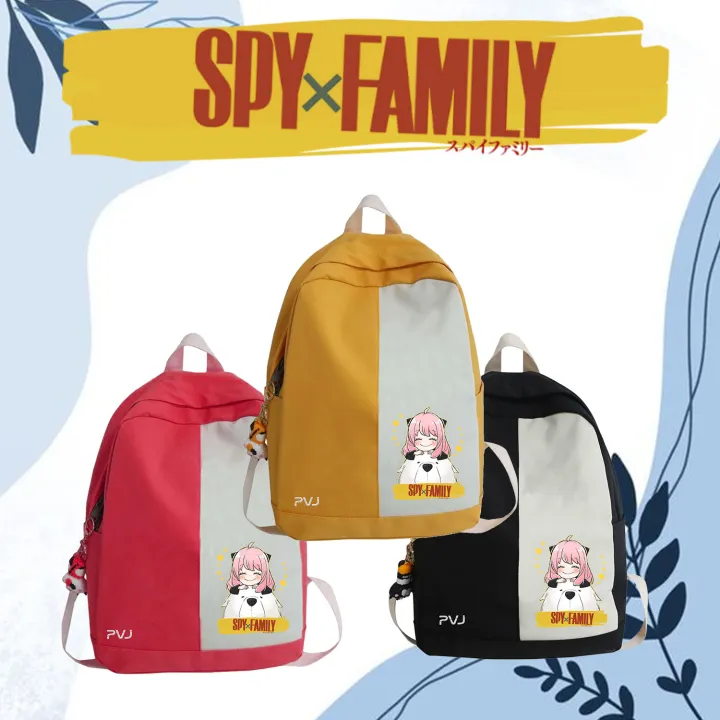 PVJ Tas SPY x Family Ransel Sekolah Anime Anya Forger Backpack School ...