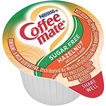 Nestlé Coffee Mate Sugar Free Hazelnut Liquid Creamer Sold by 10 ...