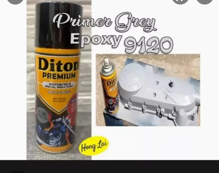 Pilok Epoksi Gray Diton Premium 9120 cat warna dasar abu | Lazada Indonesia