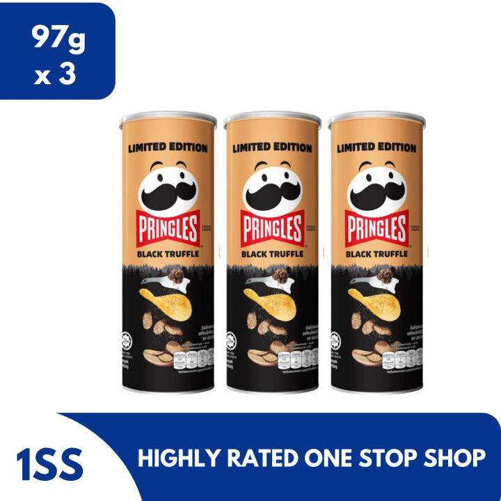 Pringles Limited Edition Black Truffle, 97g set of 3 | Lazada PH