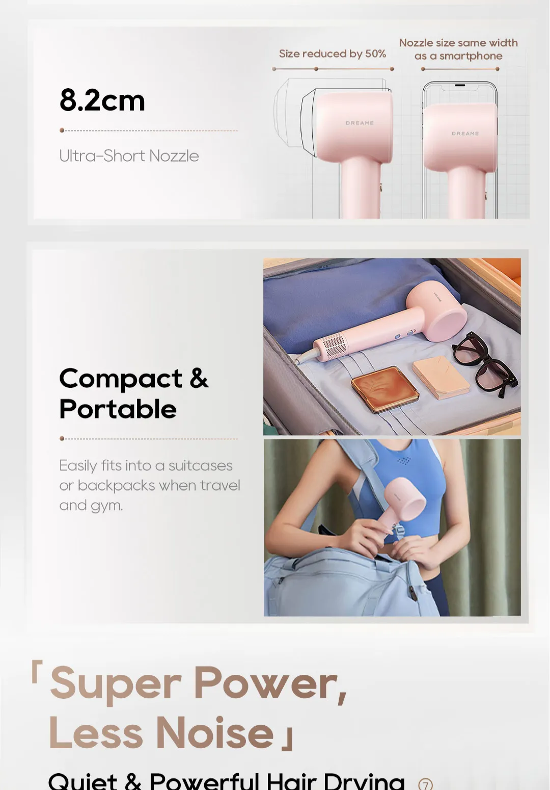 Dreame Hair Dryer Gleam - Vivid Concepts