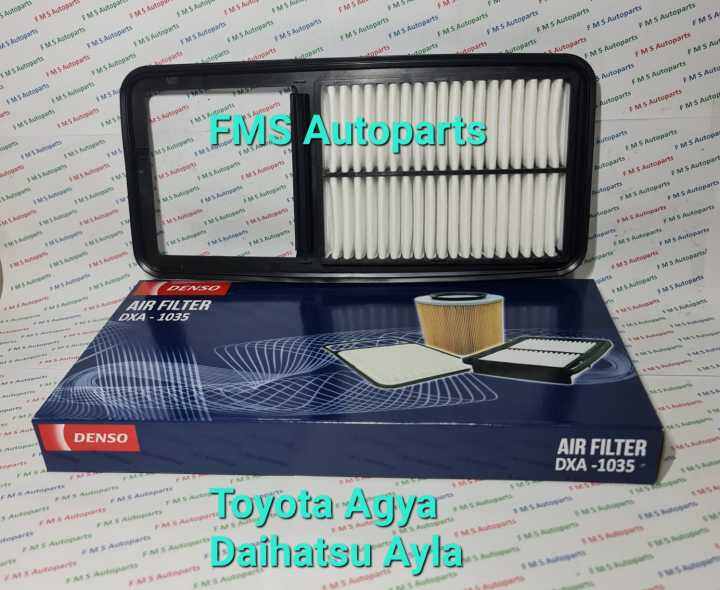 Filter Udara / Saringan Hawa DENSO Toyota Agya/Daihatsu Ayla | Lazada ...