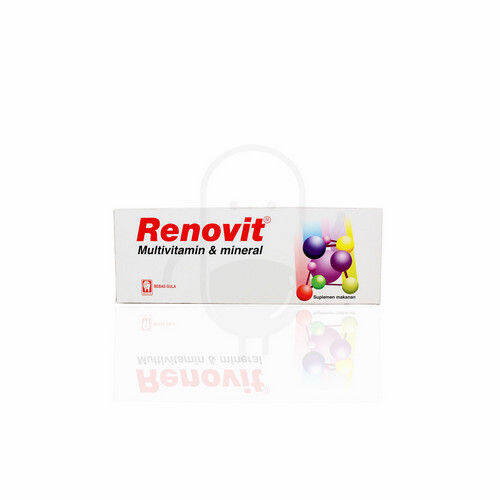 Renovit Multivitamin & mineral box | Lazada Indonesia