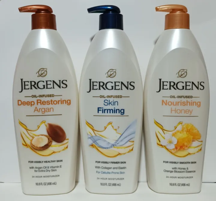 Jergens Oil Infused Body Lotion 496ml | Lazada PH