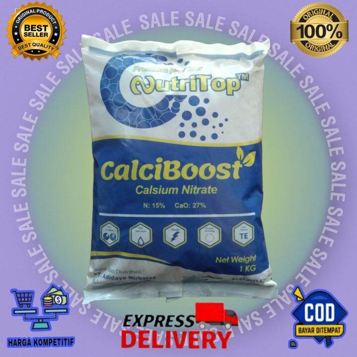 Pupuk Kalsium Nitrat Nutritop CalciBoost kemasan 1 kg | Lazada Indonesia