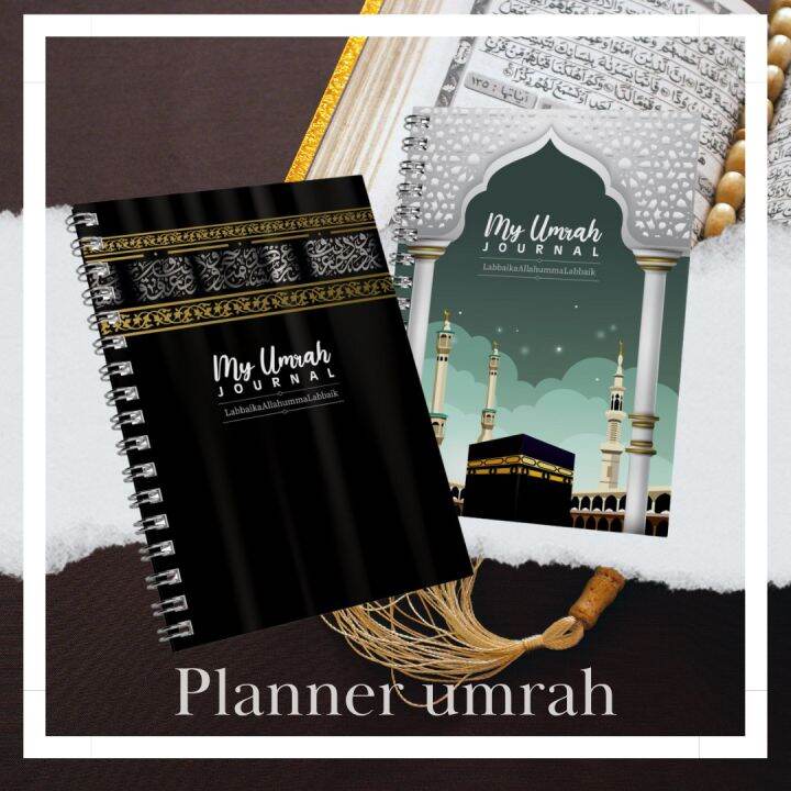 PLANNER UMRAH ZIARAH MEKAH MADINAH UMRAH JOURNAL PANDUAN MENGERJAKAN ...