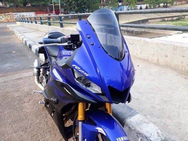 Winshield r25 v2 visor yamaha flyscreen r25 facelift 2018 2019 ...