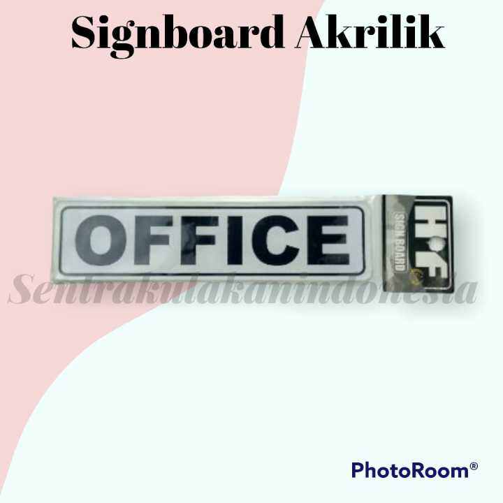 Sign board Akrilik - Office | Lazada Indonesia