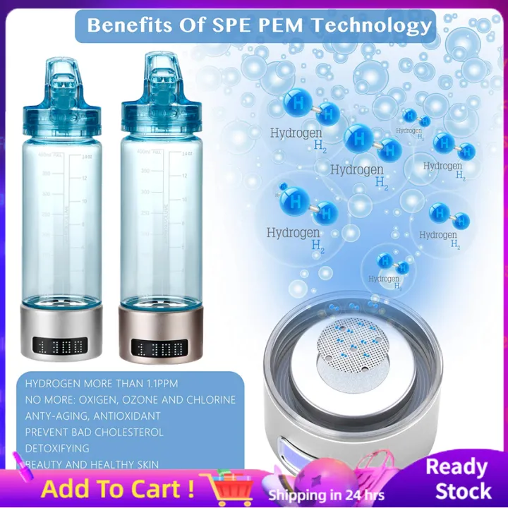 PEM Technology, SPE Ion Membrane Hydrogen-Rich Water Cup, Negative Ion ...