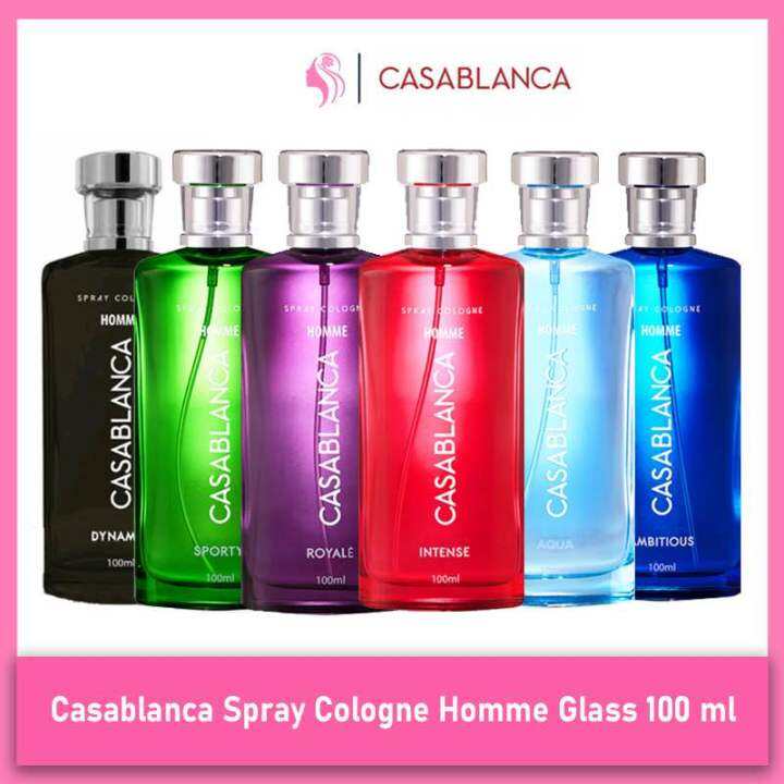 Casablanca Spray Cologne Homme Glass 100 ml - Parfum Casablanca | Lazada Indonesia