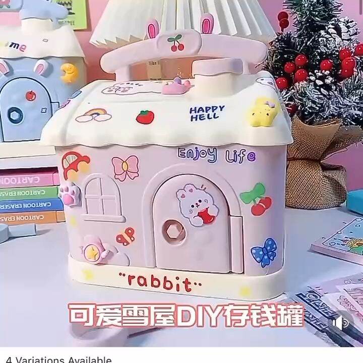 JOYL DIY INSTGRAM HOT KOREAN HOUSE COINBANK | Lazada PH