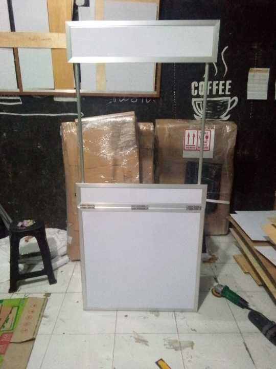 Booth Lipat Portable Untuk Jualan Es Kekinian Praktis | Lazada Indonesia