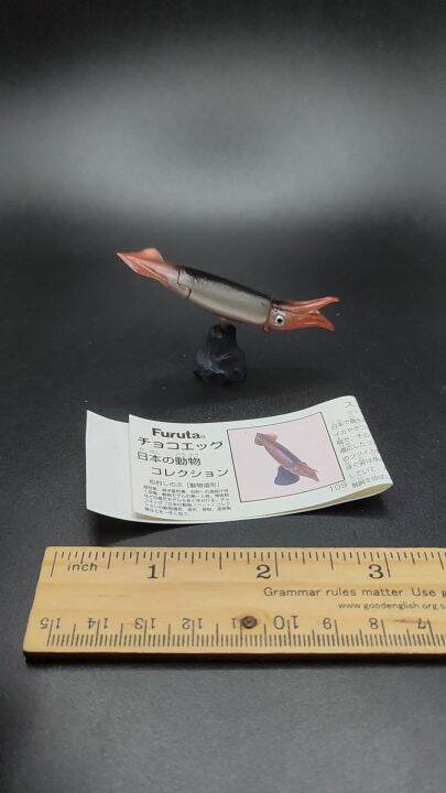 ฟิกเกอร์ สัตว์จิ๋ว ปลาหมึกบิน Kaiyodo Animatales Choco Q Series 4 ...