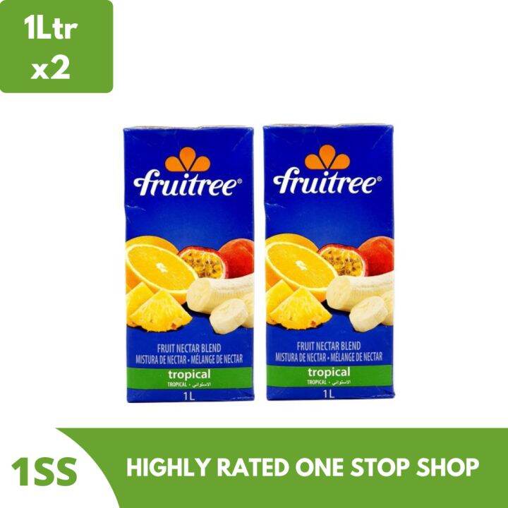 Fruitree Tropical, 1Ltr x 2 | Lazada PH